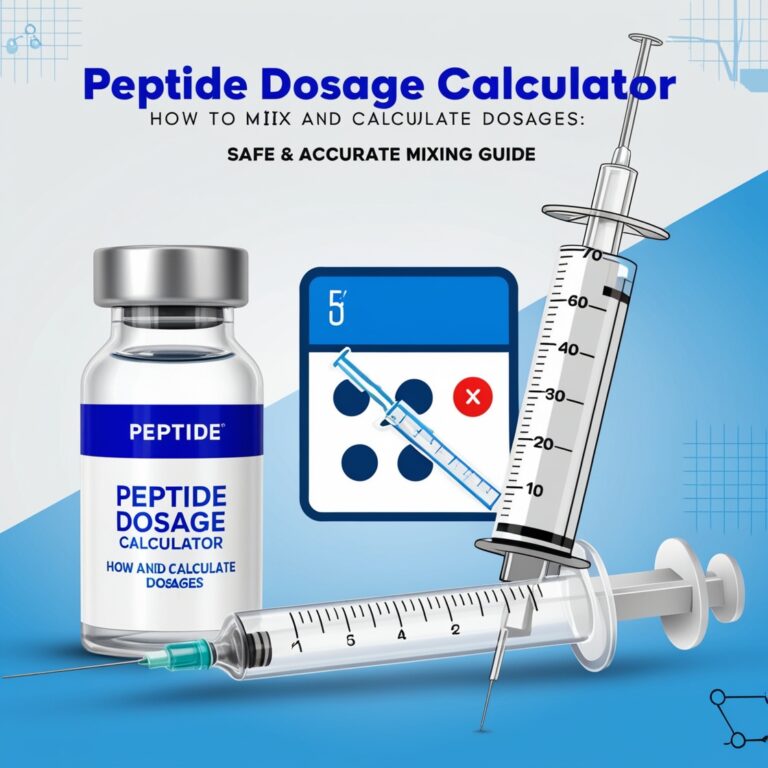Peptide Dosage Calculator - Senecabiomedical