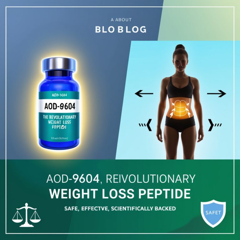 AOD-9604: Benefits, Dosage, Side Effects, and Human Studies - Senecabiomedical