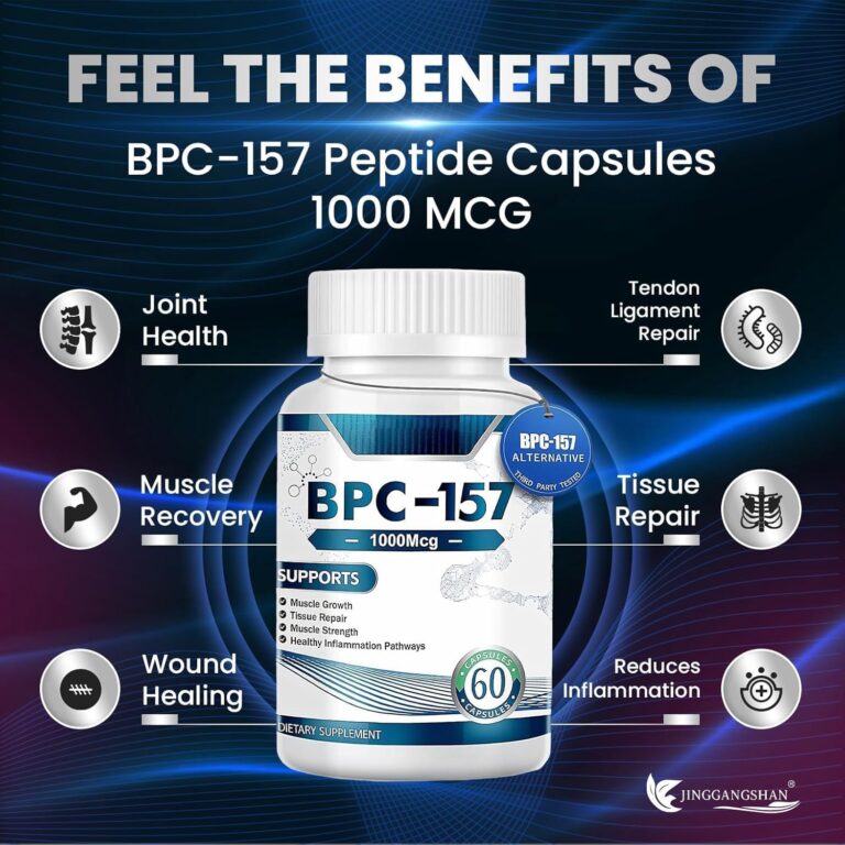 BPC 157 Tablets: A Comprehensive Guide to Benefits, Uses, and Safety ...