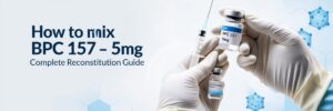 how to mix 5mg vials of BPC 157