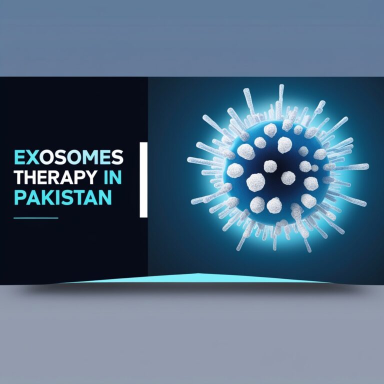 Exosome Therapy in Pakistan: A Revolutionary Leap in Regenerative ...